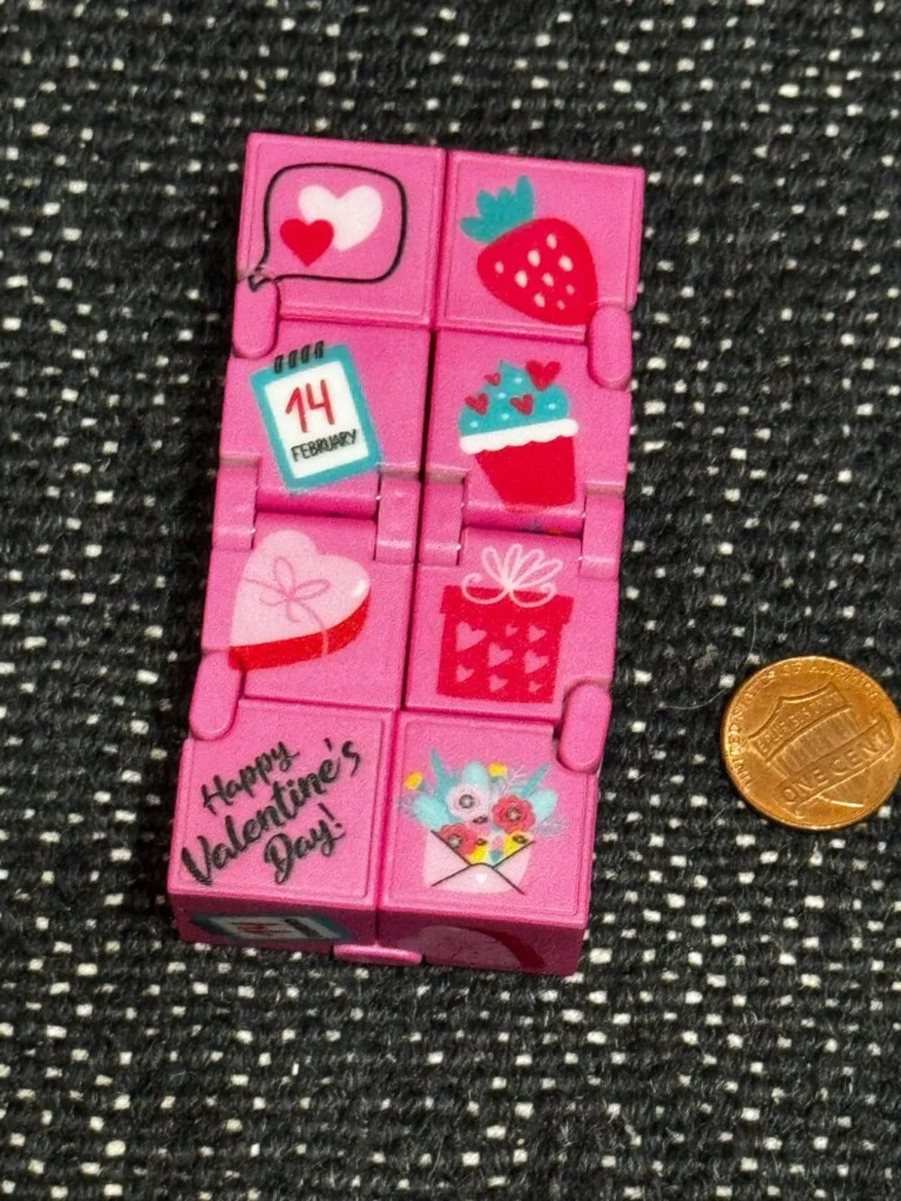 Little Fish | Toys | Infinity Cube Fidget Toy By Small Fish Pink ...